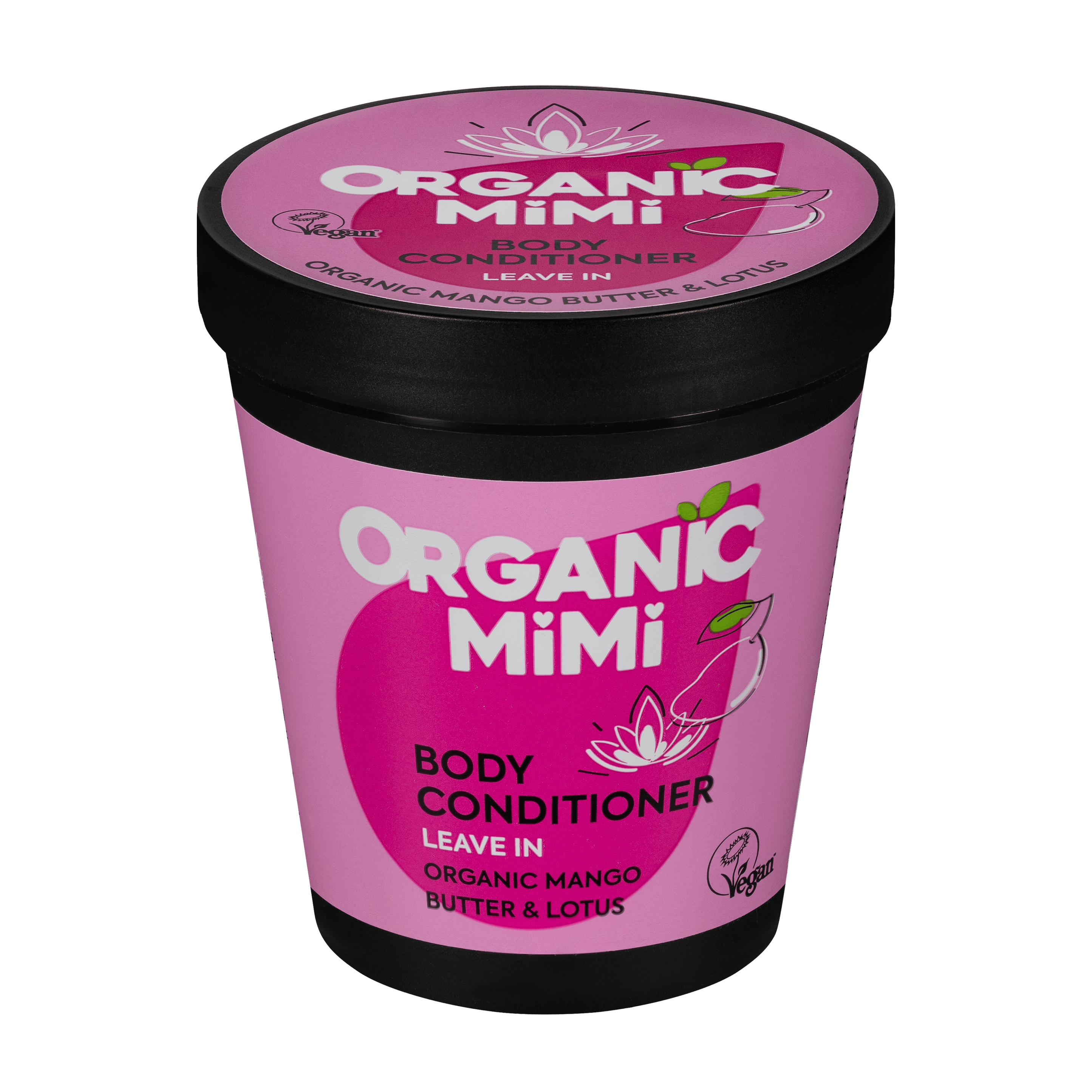 Organic Mimi, Body Conditioner Leave In Mango & Lotus, 200 ml – Glowri